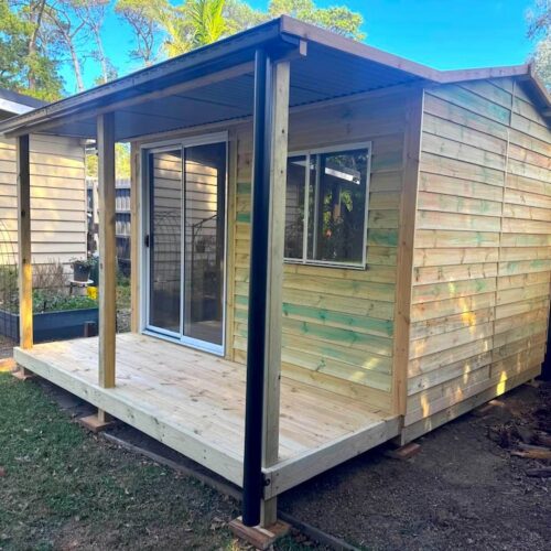 Australian Backyard Creations - Natural timber backyard rooms