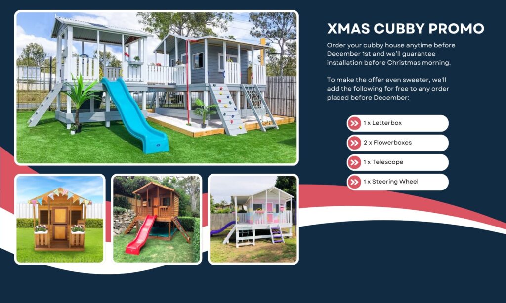 Australian Backyard Creations - Xmas Cubby Promo